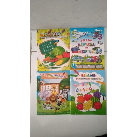 Jual KIKY BELAJAR MEWARNAI DAN BERHITUNG | Shopee Indonesia
