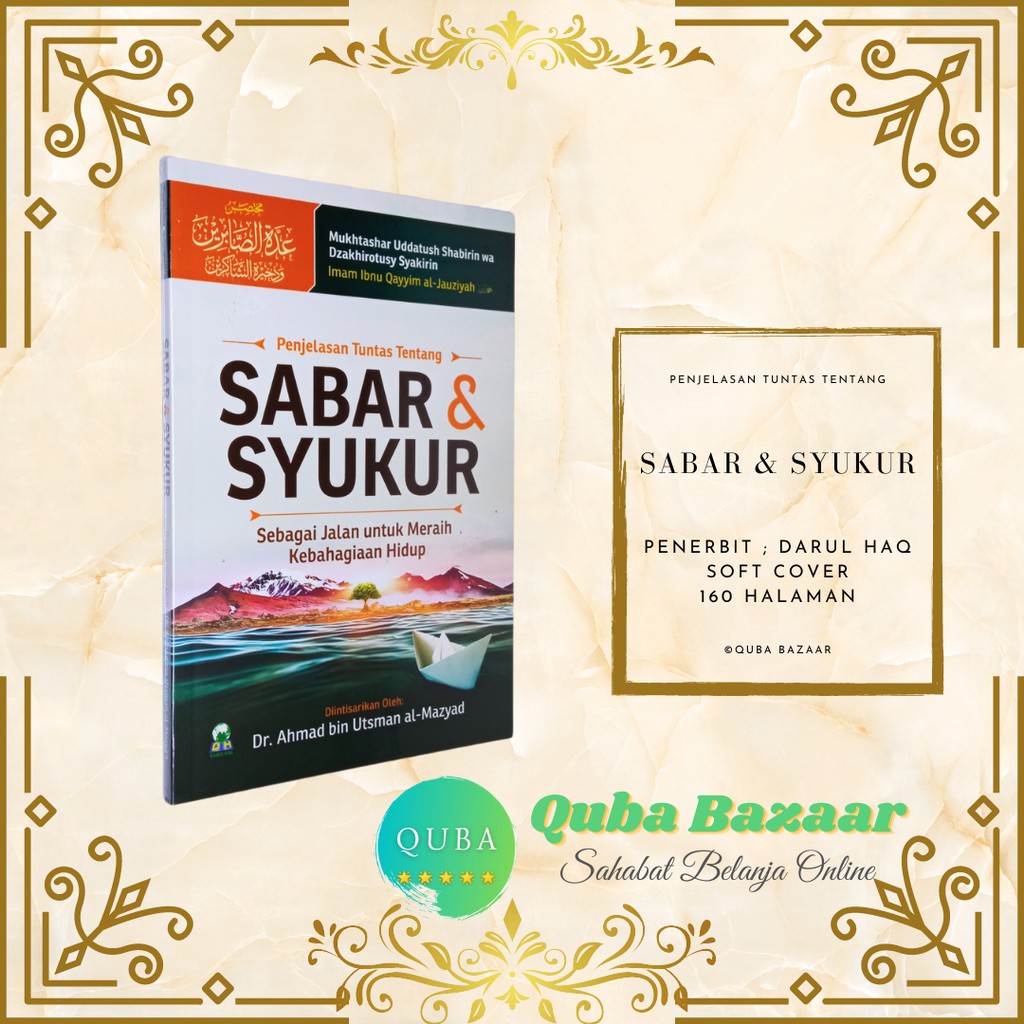 Jual Penjelasan Tuntas Tentang Sabar dan Syukur | Shopee Indonesia Jual Penjelasan Tuntas Tentang Sabar dan Syukur | Shopee Indonesia