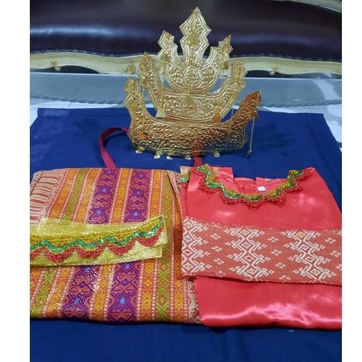 Jual Baju Adat Batak Mandailing Anak TK SD// Pakaian Adat Batak ...
