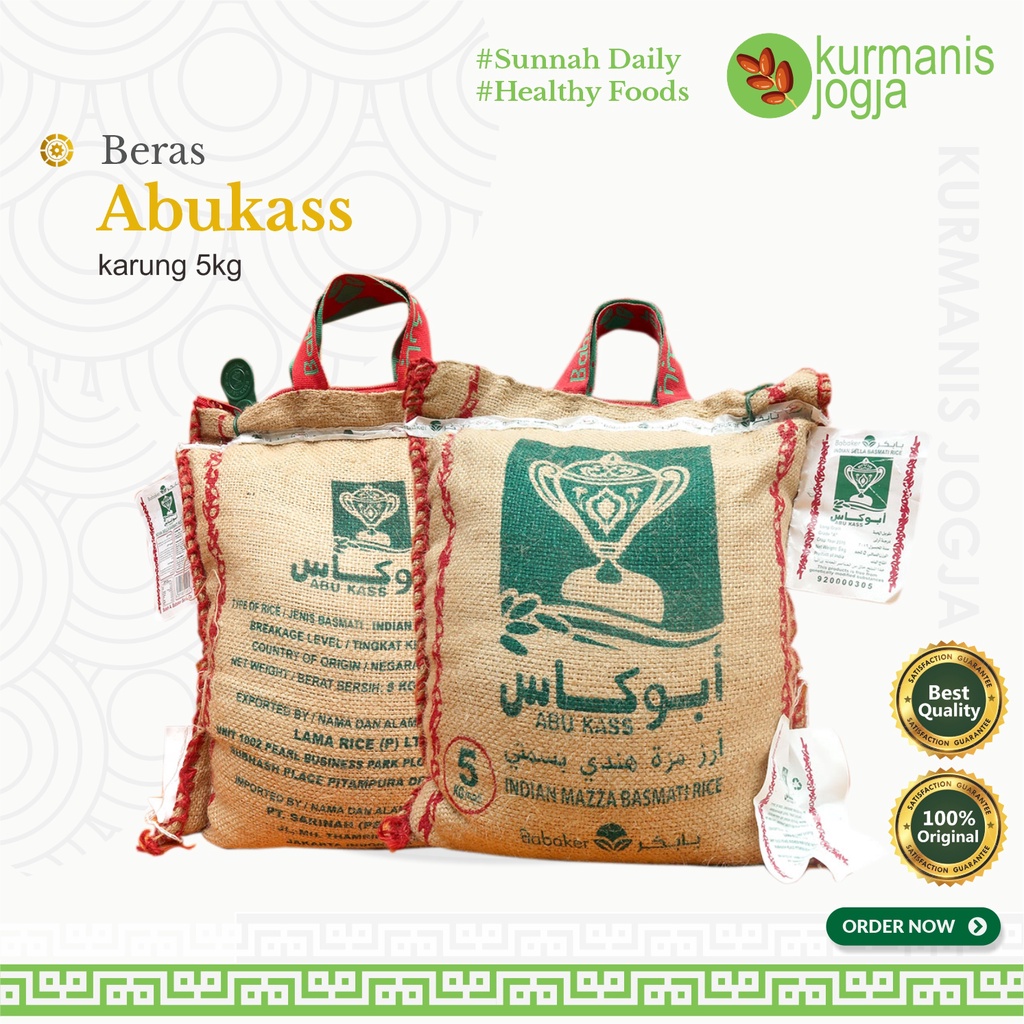Jual beras arab basmati abu kass 5kg | Shopee Indonesia