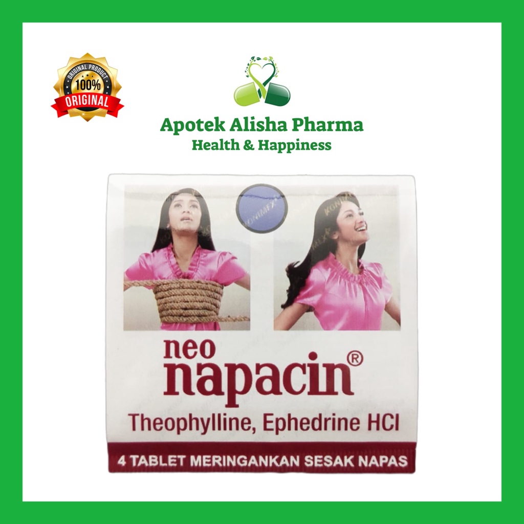 Jual NEO NAPACIN Strip 4 Tablet - Neo Napacin Tablet / NeoNapacin / Neo ...
