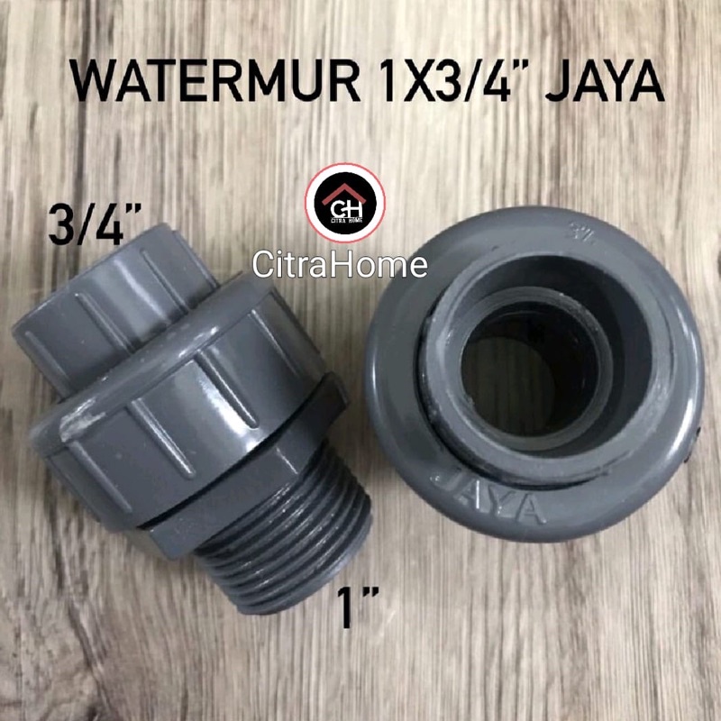 Jual Watermur PVC TS 1 x 3/4 Jaya & PMP | Shopee Indonesia