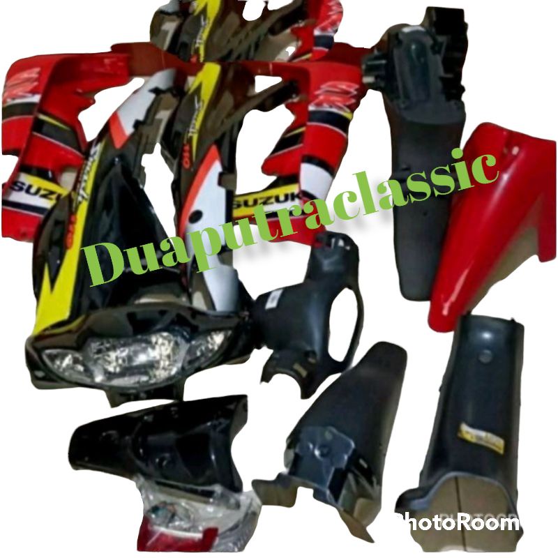 Jual full set cover body halus kasar smash lama smash old set lampu ...