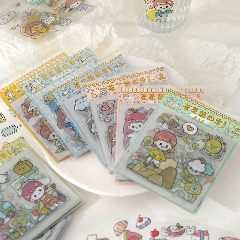 Jual 20 Lembar PET Sticker Chacha / Sticker Tahan Air | Shopee Indonesia