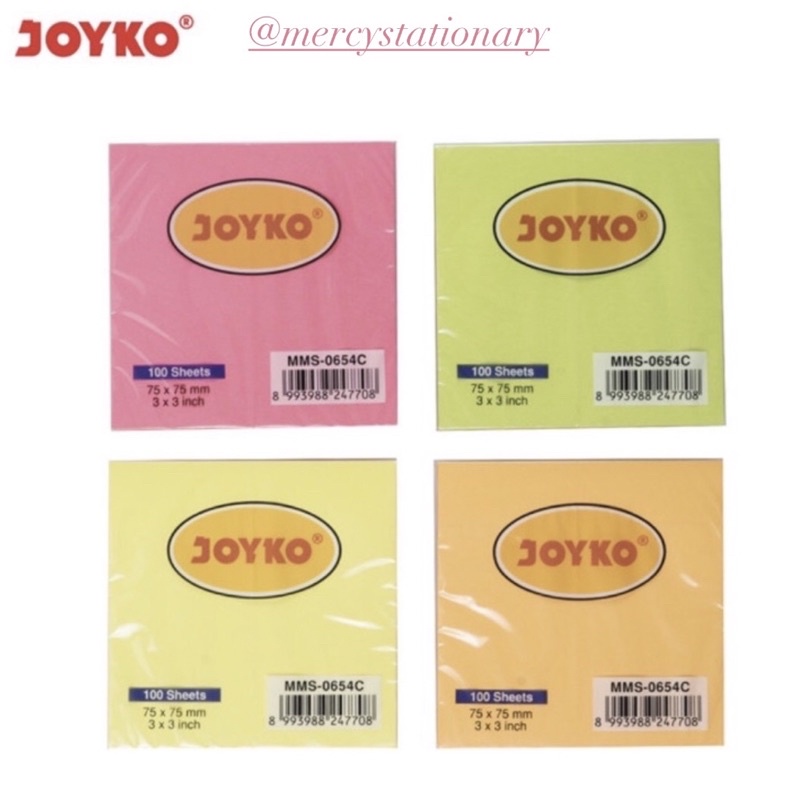 Jual Memo Stick 654 Warna Sticky Note | Shopee Indonesia
