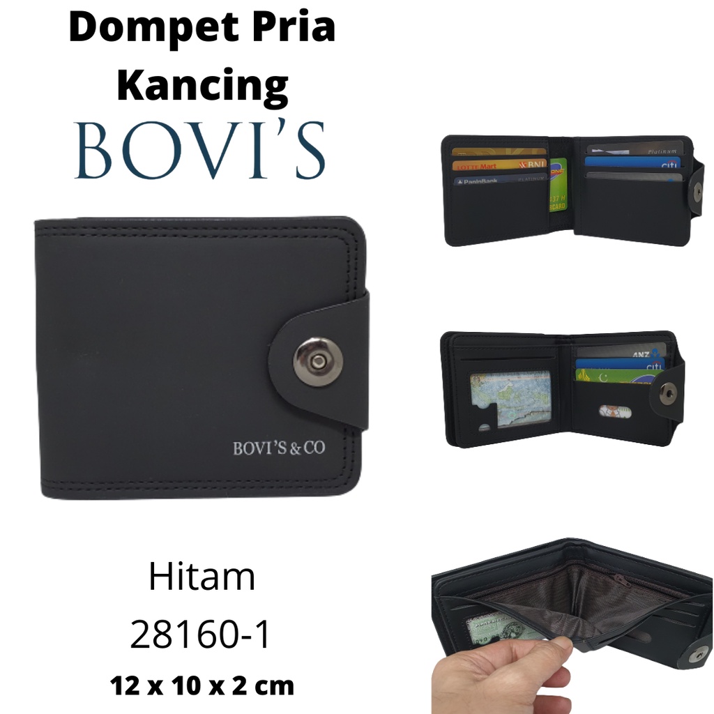 Jual Dompet Pria Dompet Lipat | Dompet Laki Laki Model Kancing Magnet ...