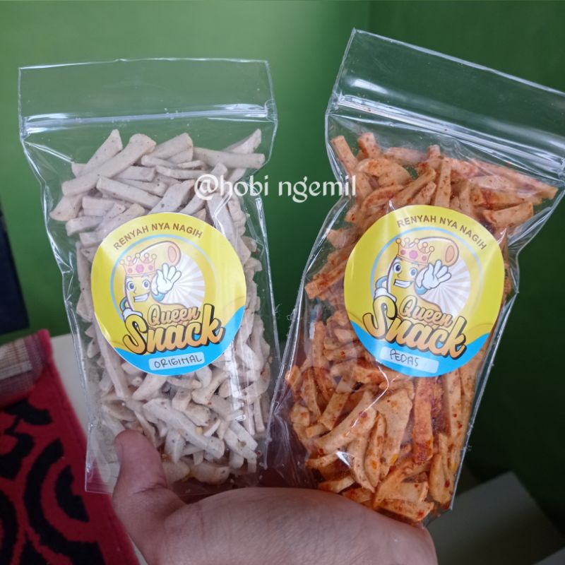 Jual basreng pedas kemasan standing pouch 100gram - baso goreng pedas ...