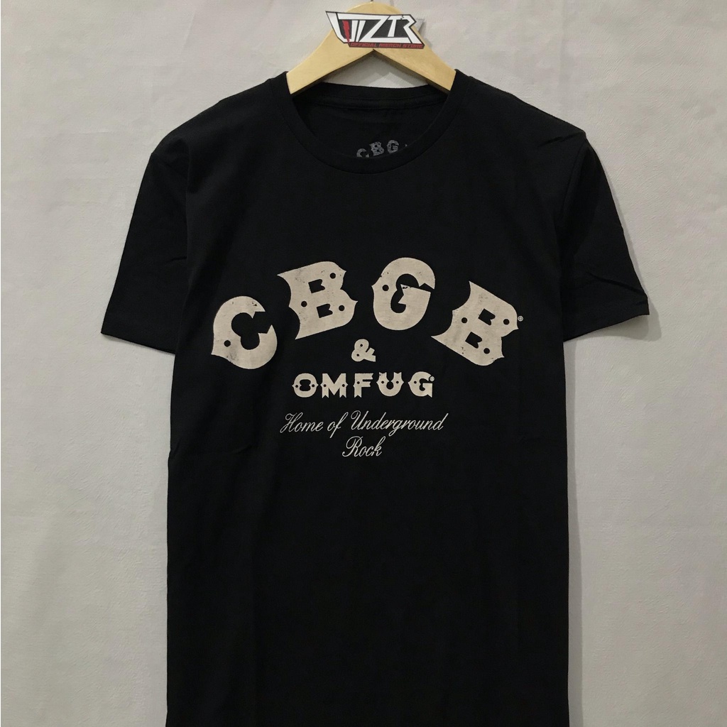 Jual T Shirt Band Official CBGB - CLASSIC LOGO Original | Shopee Indonesia