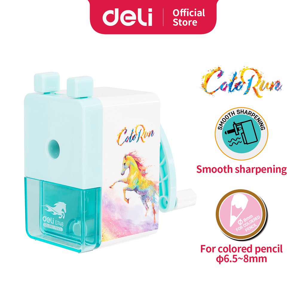 Jual Deli Rautan Pensil Putar Sekolah anti slip , tajam hingga lebih ...