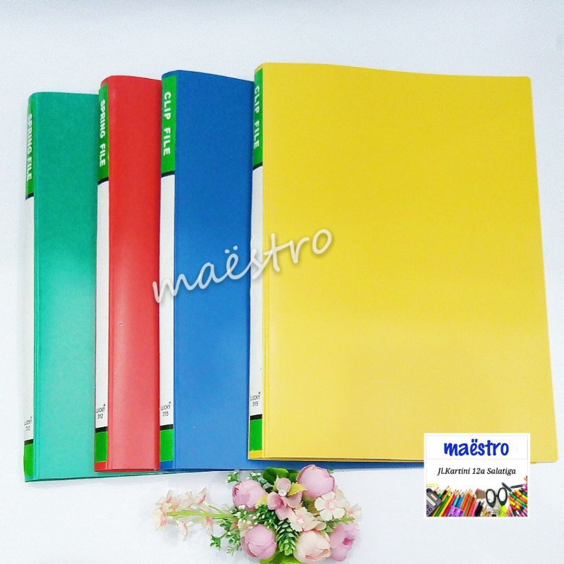 Jual Clip File/ Map Jepit/ Spring File/ Map Plastik F4/Folio | Shopee Indonesia
