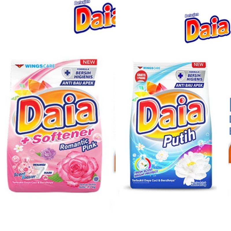 Jual Daia Softener Powder Detergent 800gr | Daia Softener Powder ...