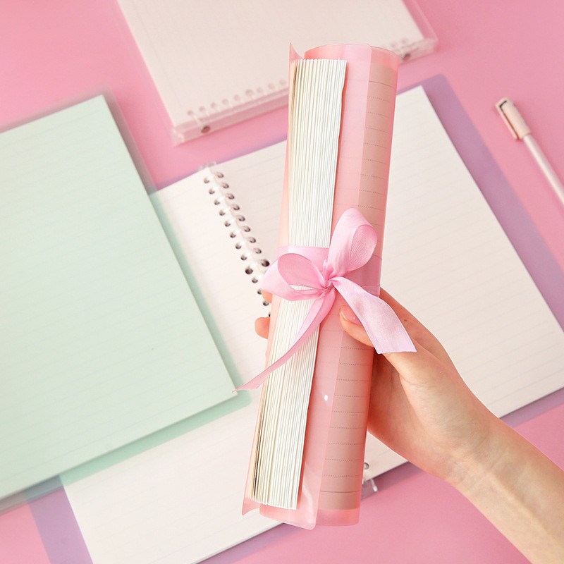 Jual Claire Plain Color Slim File Binder A5 Eym House | Shopee Indonesia