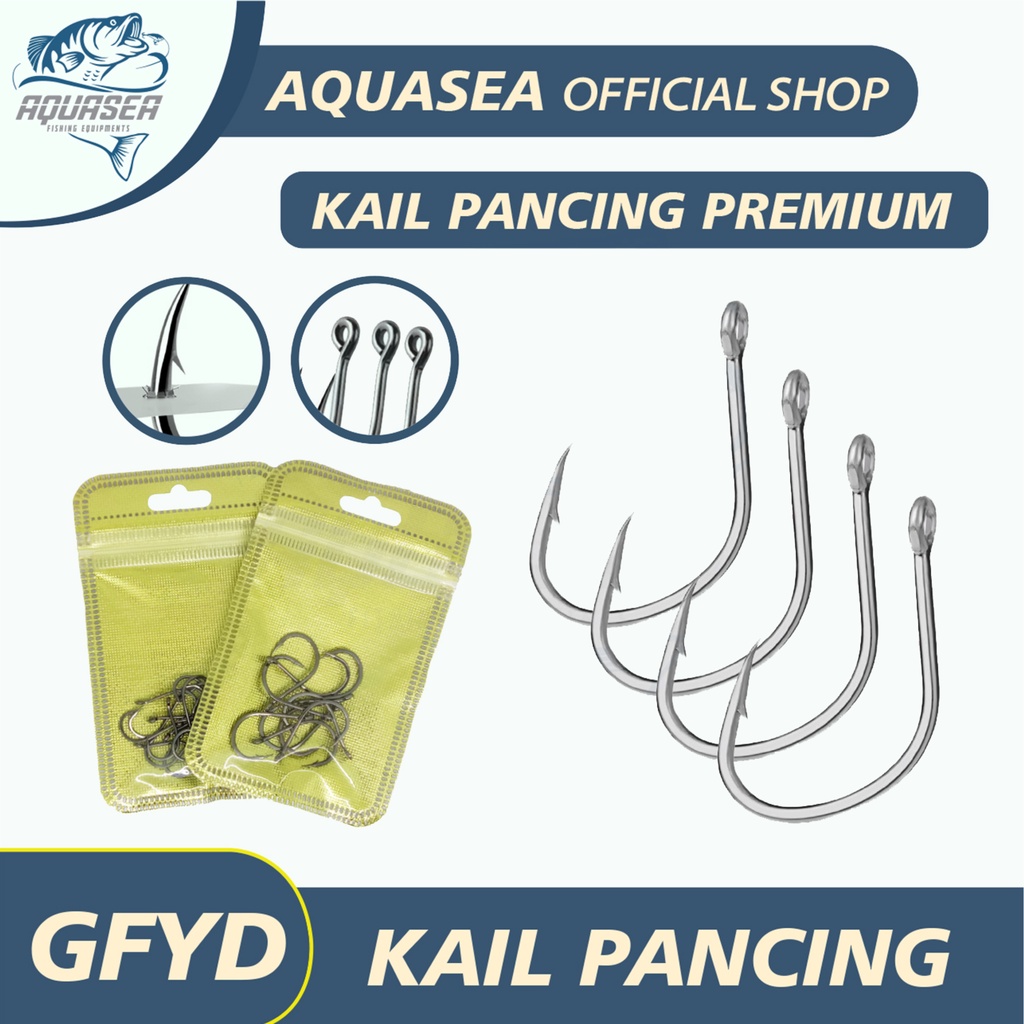 Jual AQUASEA - Mata Kail Kail Pancing serial no 01 - 12 isi 25pcs ...