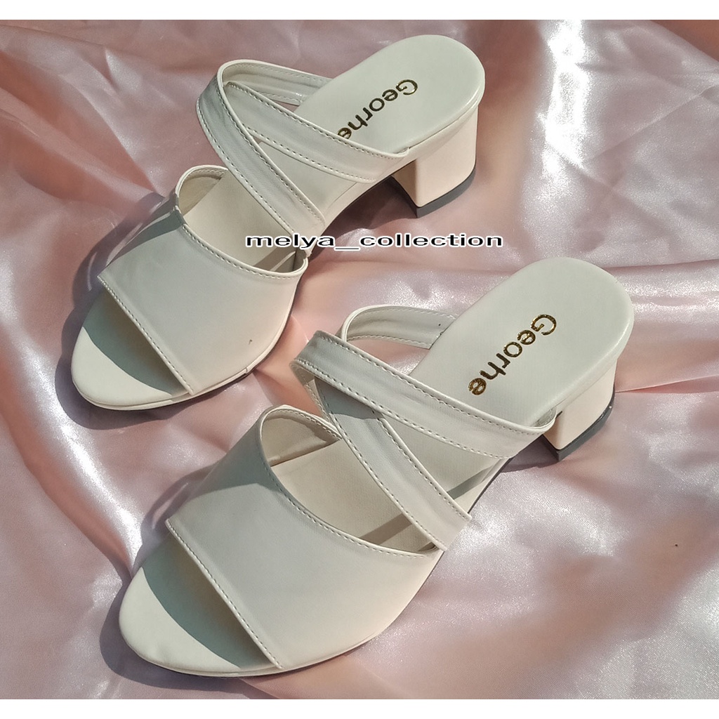 Jual Sandal heels wanita terbaru 2025 model kokop/Sandal wanita 5 cm ...