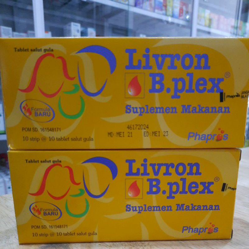 Jual Livron B.Plex 100 tablet | Shopee Indonesia