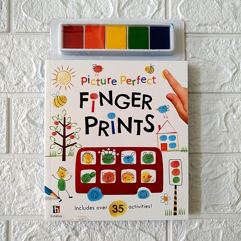 Jual Buku Anak Finger Prints Picture Perfect | Activity Book | Shopee ...