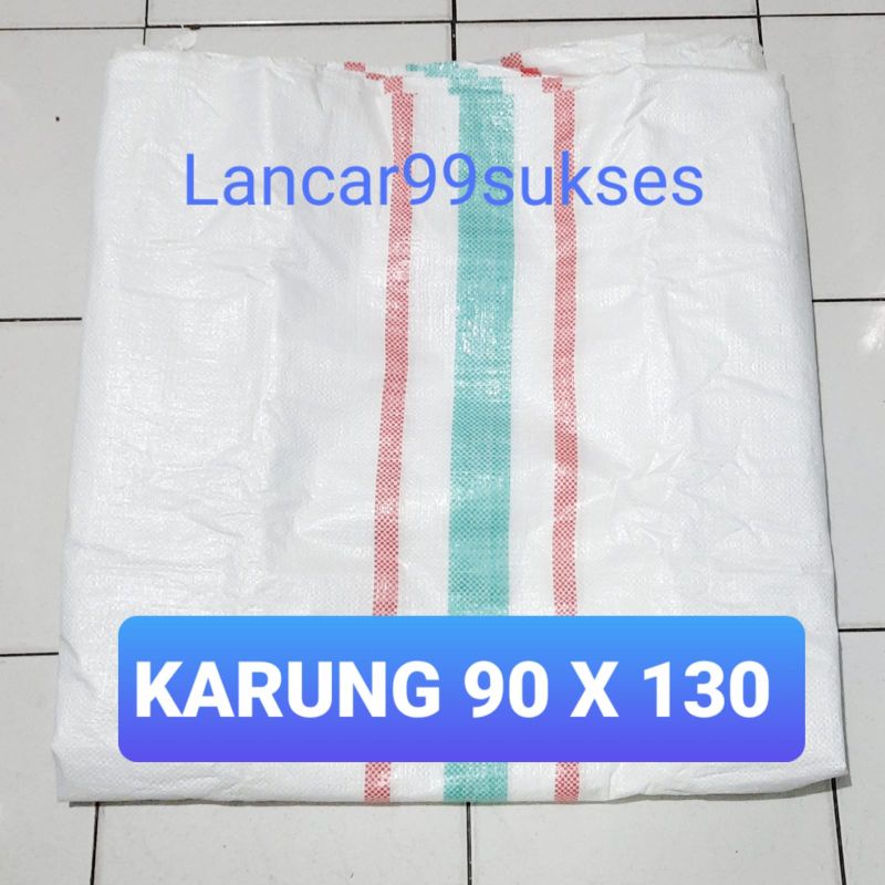 Jual Karung plastik 90 x 130warna putih ukuran 90 x 130 | Shopee Indonesia