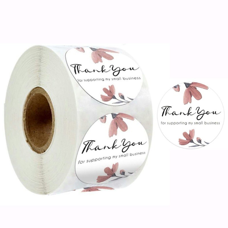 Jual Stiker Sticker Label Thank You - TYB | Shopee Indonesia