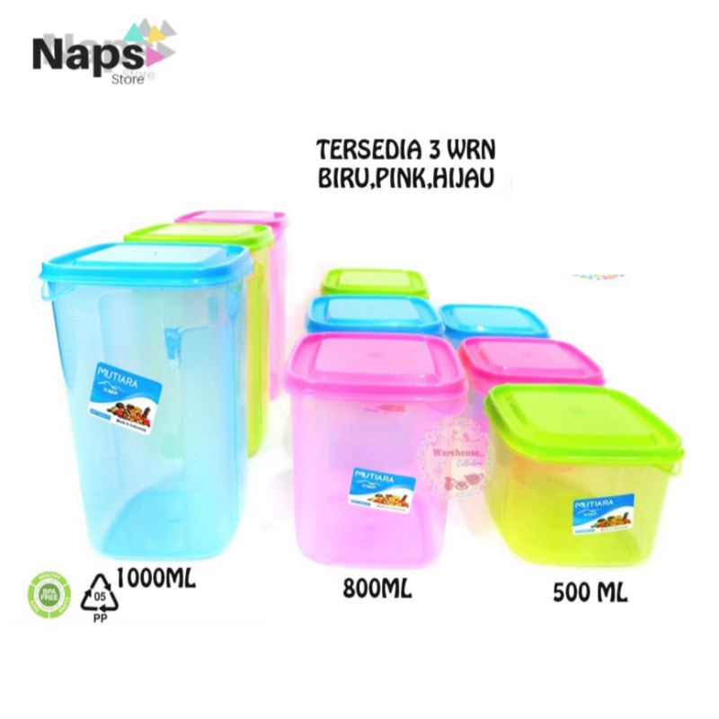 Jual COD Toples Plastik Bening|Toples Makanan Snack|Kotak Bumbu Dapur ...