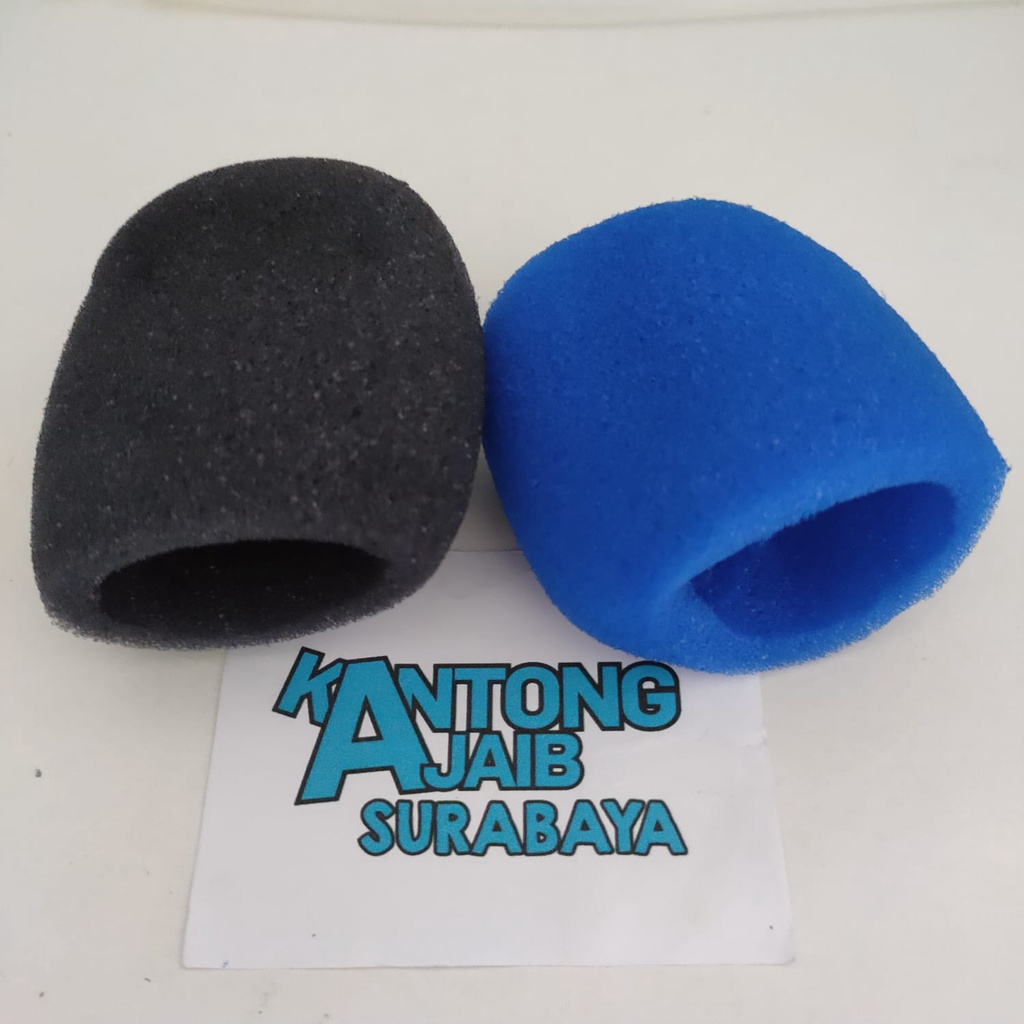 Jual Spon Mic Polos Busa Spon Mic Sarung Mic Pelindung Mic Cover Mic ...