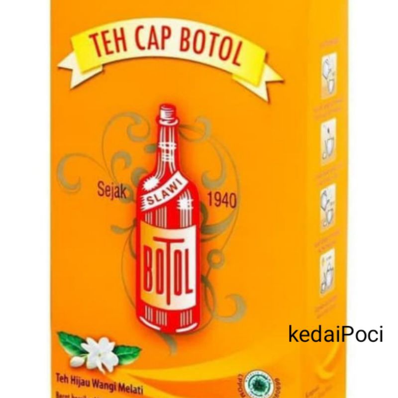 Jual Teh cap Botol Premium 100 gram (BP100) Bos (100gr x 5 pack ...