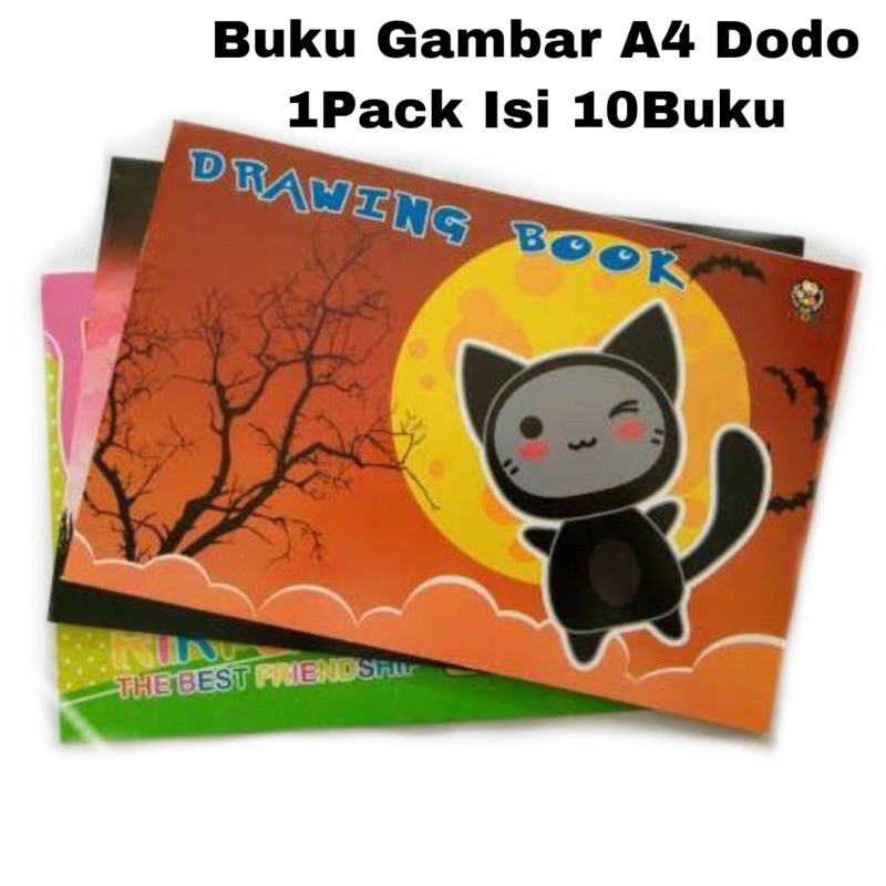 Jual Buku Gambar / Buku Gambar A4 Dodo / Drawing Book 10Pcs | Shopee ...