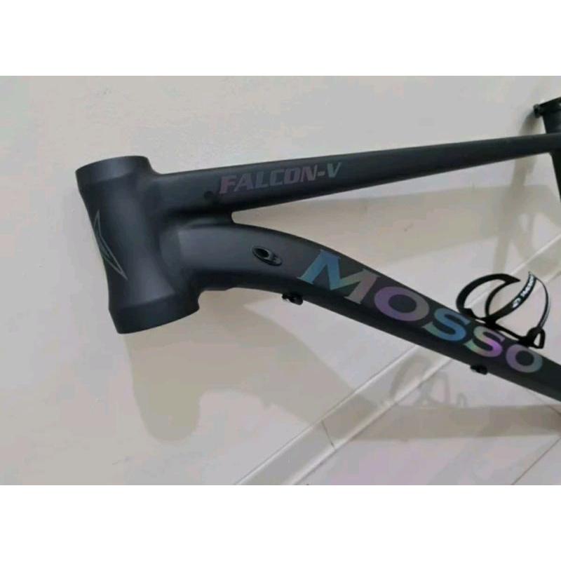 Jual Frame set MTB MOSSO FALCON v black hitam rainbow 7559 xc wheel 27. ...
