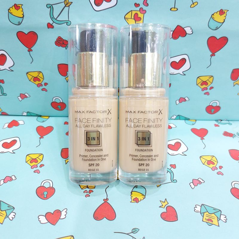 Jual Max Factor X FaceFinity All Day Flawless 3in1 Foundation 30ml ...