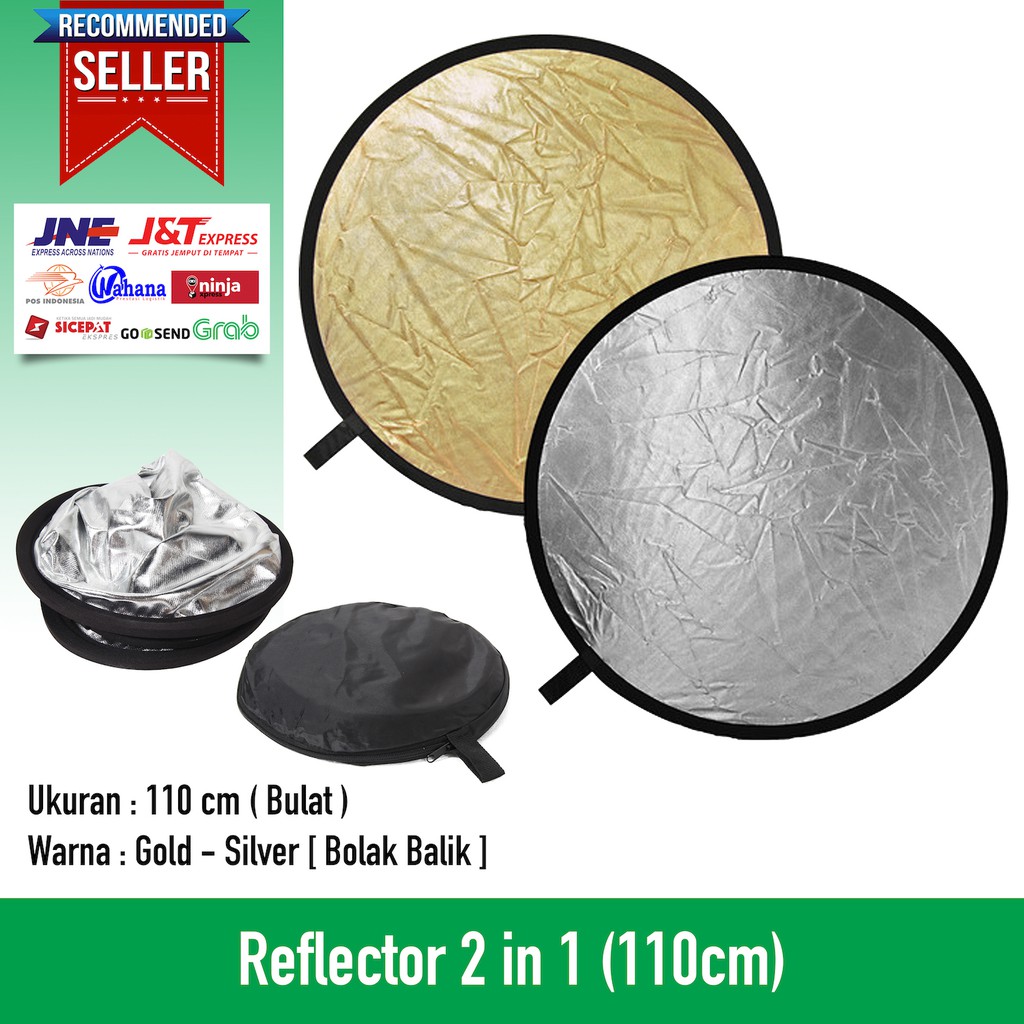 Jual Reflector 2 in 1 (110cm) | Shopee Indonesia
