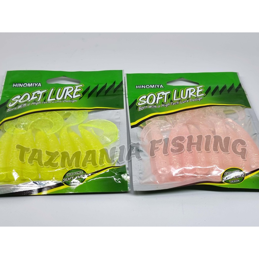 Jual Soft Lure Karet HINOMIYA Umpan Pancing Palsu Casting Soft lure ...