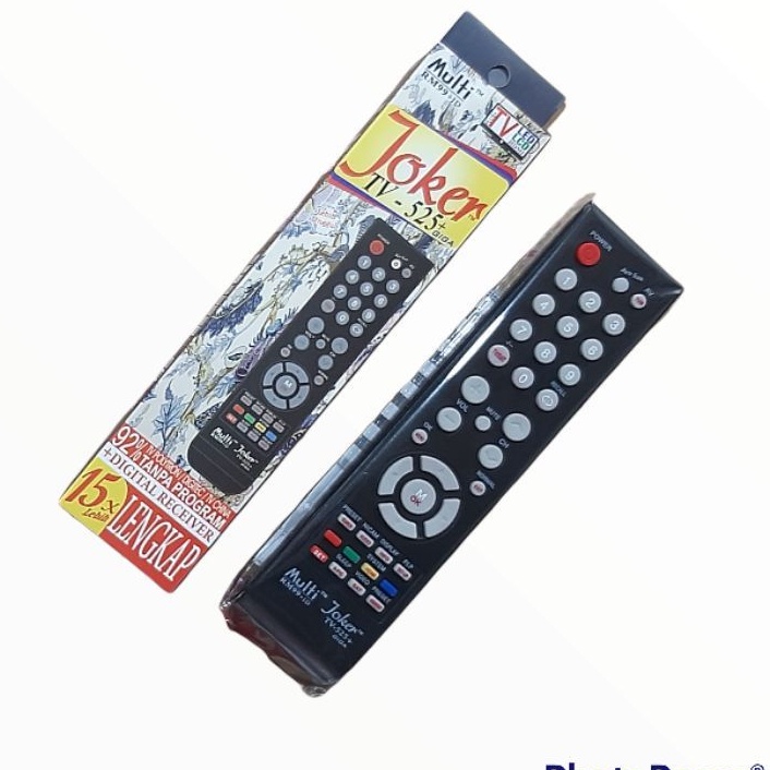 Jual Remote Joker untuk Tv tabung Led Lcd Receiver universal | Shopee ...