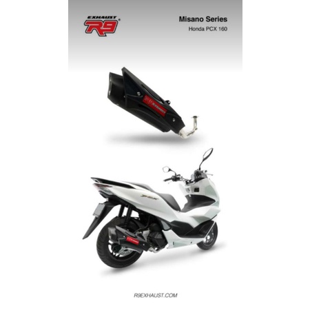 Jual KNALPOT R9 MISANO SERIES PCX 160 | Shopee Indonesia