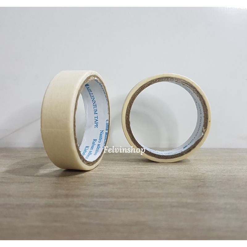 Jual ISOLASI KERTAS KECIL 18MM MILENIUM | Shopee Indonesia