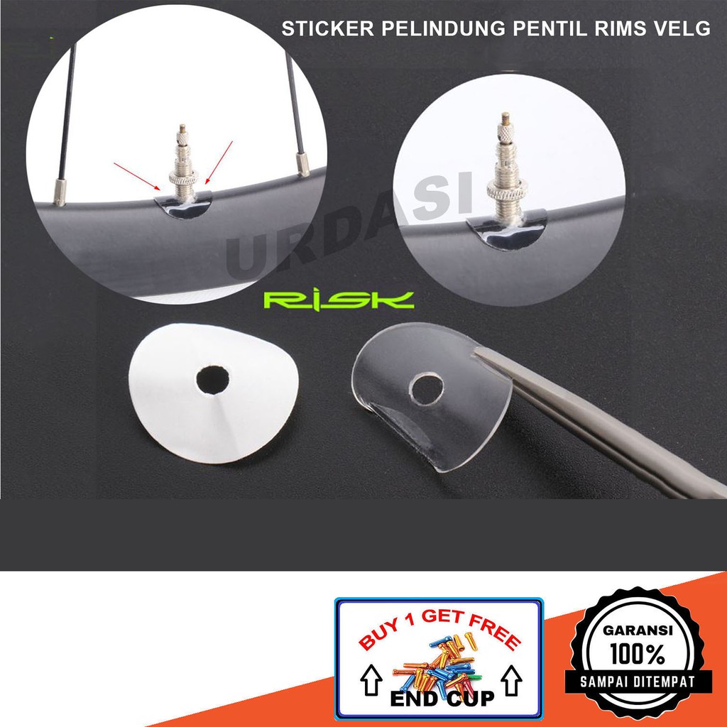 Jual Sticker Stiker Velg velk Rims Tutup Pentil Presta Ban Sepeda Mtb ...