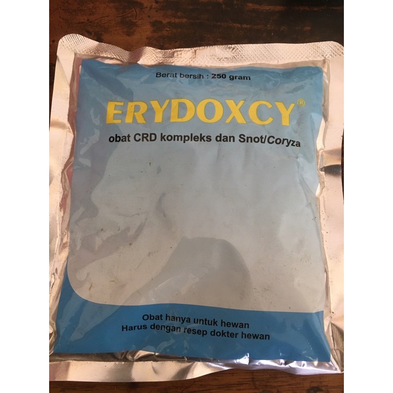 Jual Erydoxcy 250g obat unggas CRD kompleks dan Coryza | Shopee Indonesia