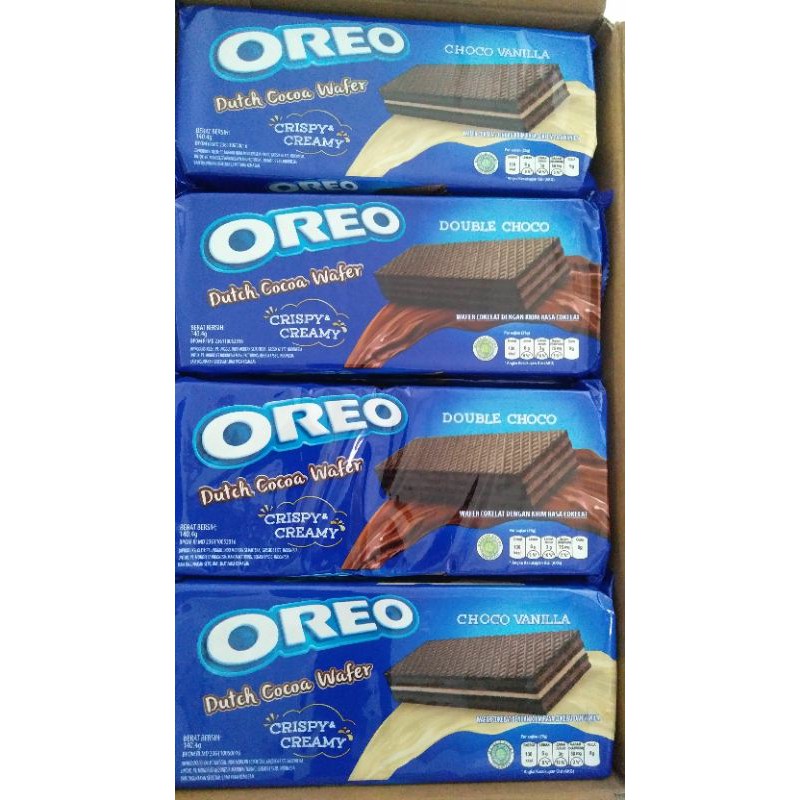 Jual Oreo wafer dutch cocoa 140.4g | Shopee Indonesia