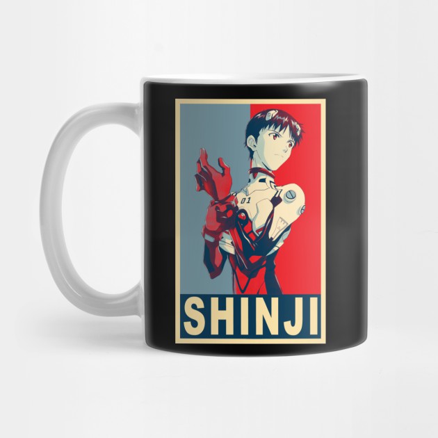 Jual Mug Shinji Poster Shinji Ikari | Shopee Indonesia
