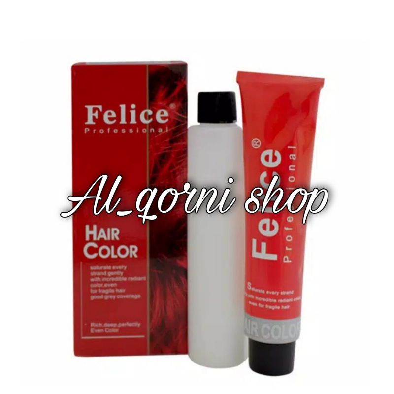 Jual FELICE Profesional Hair Color 60ml Cat Rambut, Semir Rambut ...