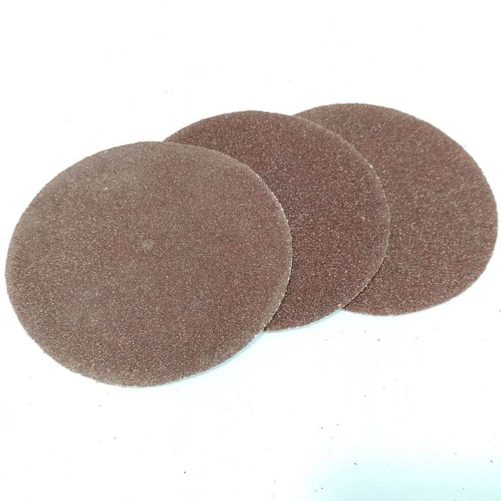 Jual Amplas bulat gerinda grit 400 / Amplas Velcro 4" Lembaran (C365 ...