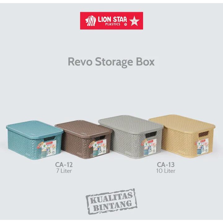 Jual CA-12 Revo Storage Box no. 7/Box serbaguna Lion Star Plastics ...