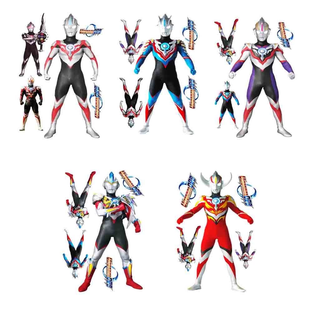 Jual ORB ULTRAMAN Sticker Dinding size 30 - 45 cm Vinyl white ...