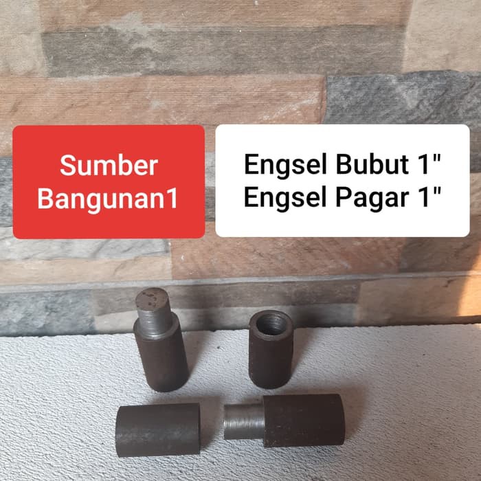 Jual Engsel bubut 1" | Engsel Pagar 1 inch inc | Shopee Indonesia