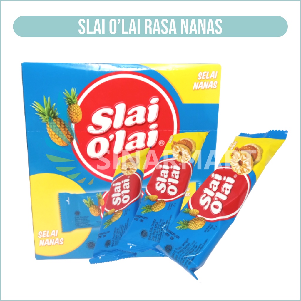 Jual BISKUIT SLAI OLAI BOX 24 GRAM ( 1 BOX ISI 24 PCS) | Shopee Indonesia