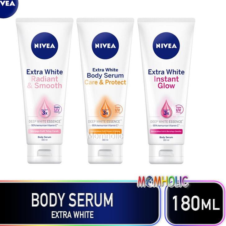 Jual Harga Murah ZVNWD NIVEA Extra White Body Serum 180ml J36 Ready ...