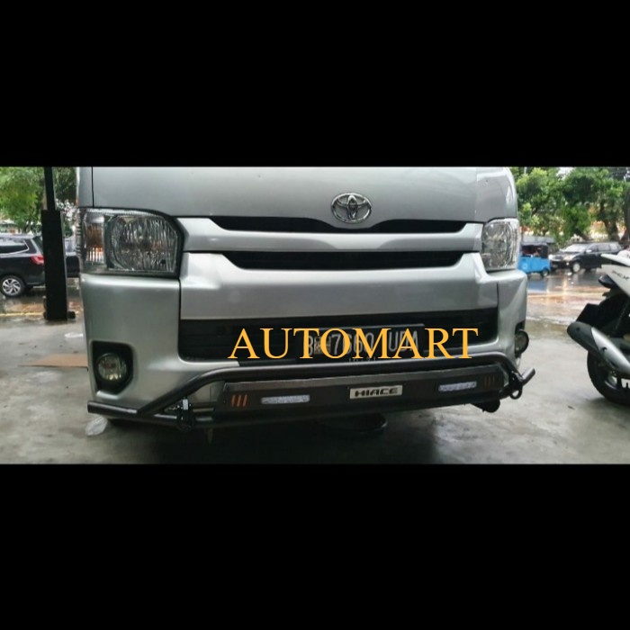 Jual Paket bumper guard depan belakang Toyota Hiace model Cobra ...