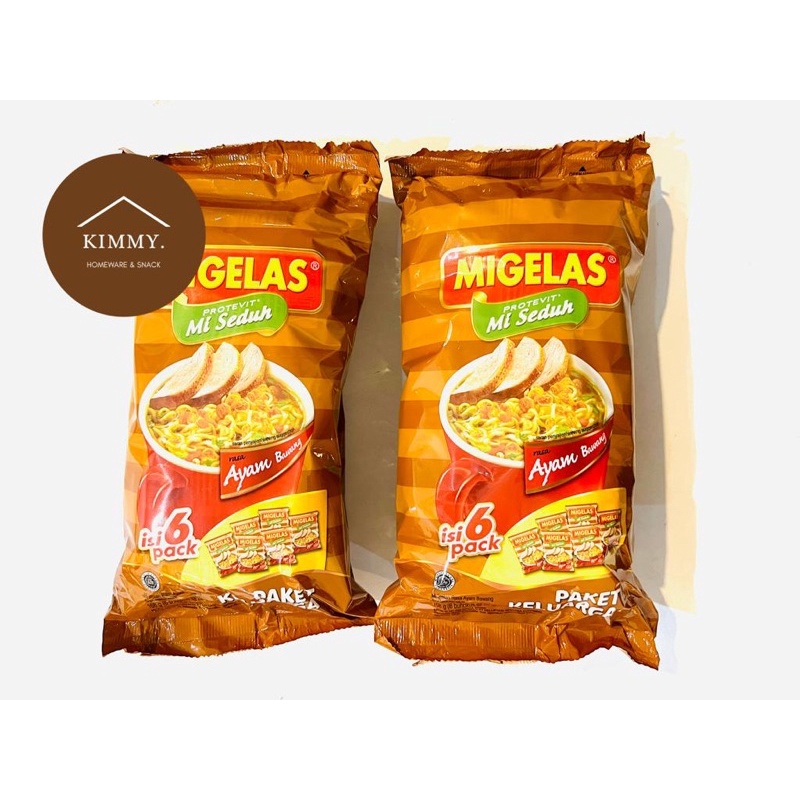 Jual MIGELAS PAKET KELUARGA 1 PACK ISI 6 SEMUA RASA / MIE GELAS PAKET ...