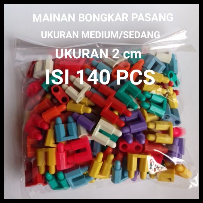 Jual Mainan jadul medium sedang puzzle bongkar pasang edukasi kreatif ...