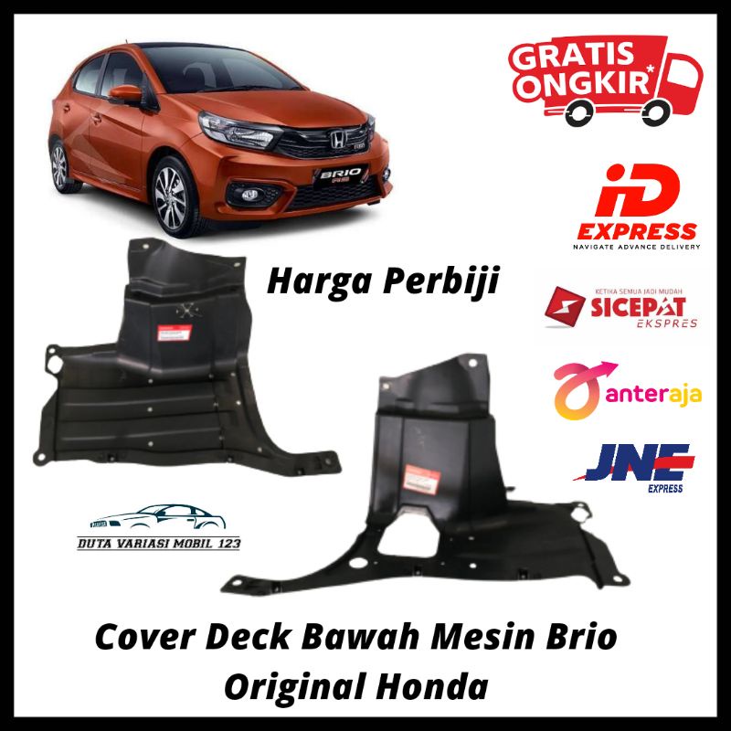 Jual Cover Deck Dek Bawah Mesin Brio Original Honda | Shopee Indonesia