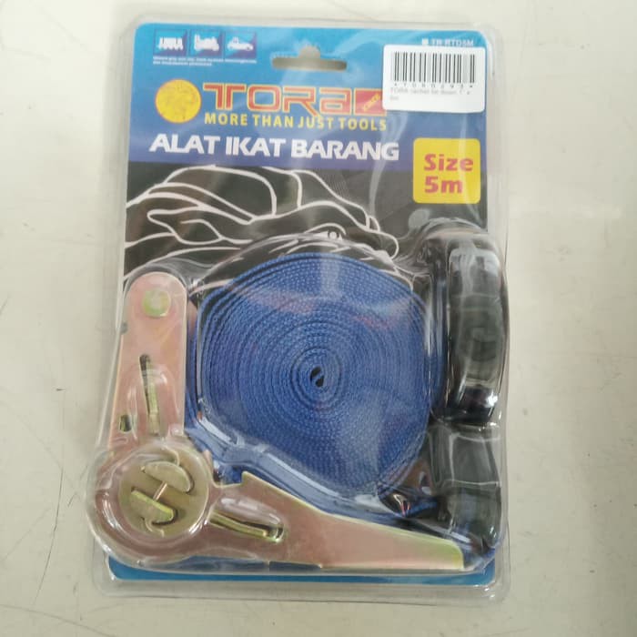 Jual pkk-360 TORA ALAT IKAT BARANG 1" X 5 METER TR RTD5M | Shopee Indonesia