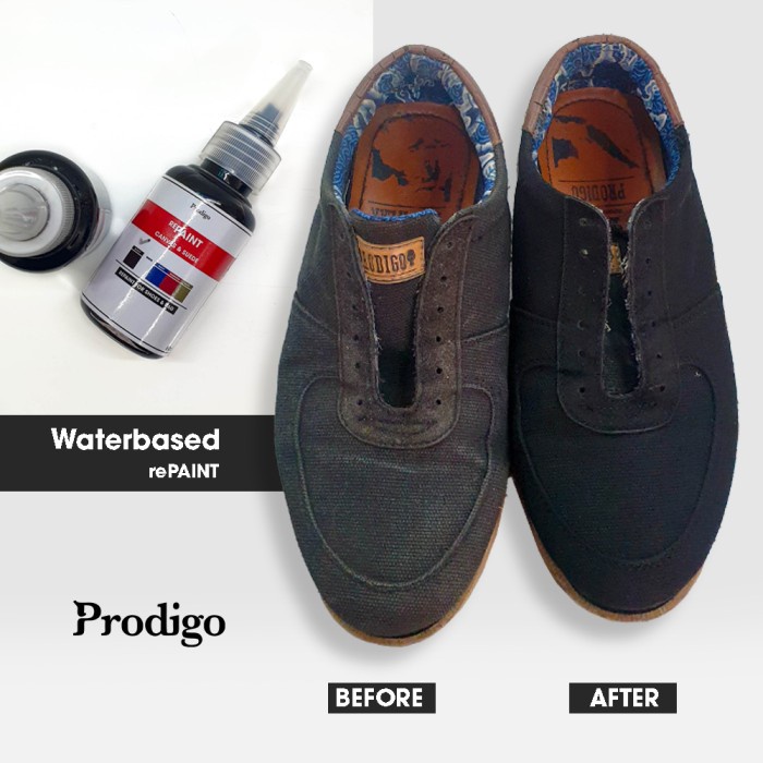 Jual [Sale] Cat Sepatu Pewarna Canvas Suede Waterbased Prodigo Repaint ...